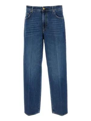 BRIGLIA 1949 Jeans Dennis Loose Fit - Azzurro