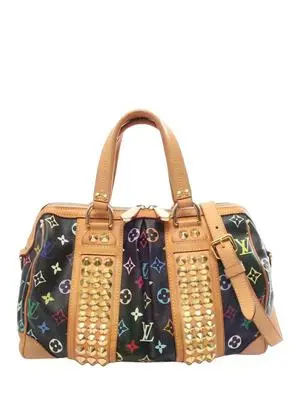 LOUIS VUITTON 2000s Mm Courtney Tote Bag - Black