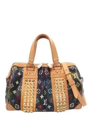 LOUIS VUITTON 2000s Mm Courtney Tote Bag - Black
