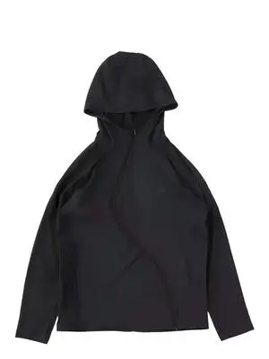 SAN SAN GEAR Wave Panelled Hooded Jacket - Black