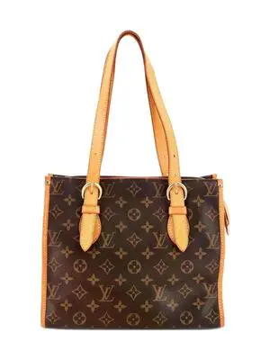 LOUIS VUITTON Popincourt Monogram Canvas Haut Tote Bag - Brown