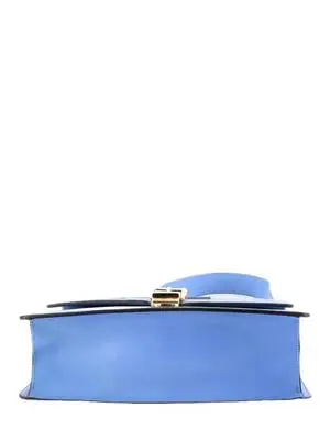 Gucci Sylvie Leather Small Shoulder Bag - Blue