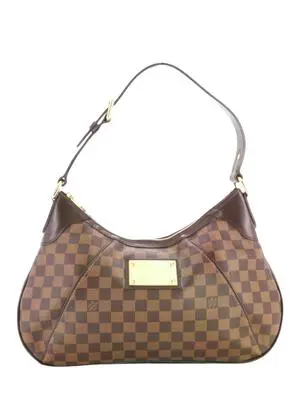 LOUIS VUITTON Thames Handbag Damier Gm Hobo Bag - Brown