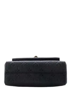 LOUIS VUITTON Vavin Handbag Monogram Empreinte Leather Bb Crossbody Bag - Black