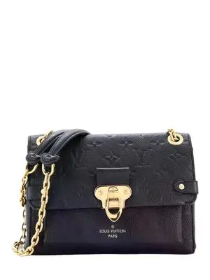 LOUIS VUITTON Vavin Handbag Monogram Empreinte Leather Bb Crossbody Bag - Black
