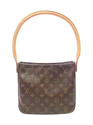 LOUIS VUITTON 2003 Mm Monogram Looping Shoulder Bag - Brown