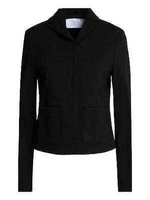 Harris Wharf London Blazer Size Viscose, Polyamide, Elastane - Black