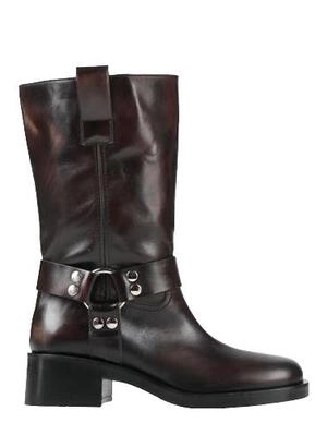 STRATEGIA Boot Chocolate Size Leather - Brown