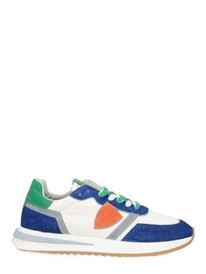 Philippe Model Sneakers Size Leather, Textile Fibers - Blue