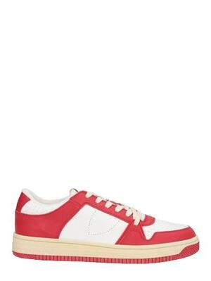 Philippe Model Sneakers Size Leather, Textile Fibers - Red