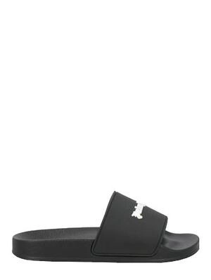 Palm Angels Sandals Size Rubber - Black