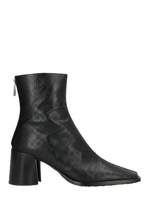 MARINE SERRE Ankle Boots Size Leather - Black
