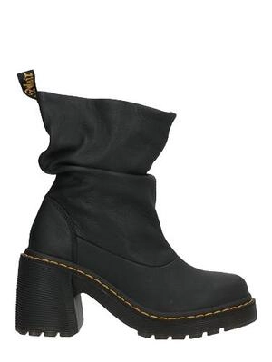 Dr. Martens Kasey Lo Virginia Ankle Boots Size Leather - Black
