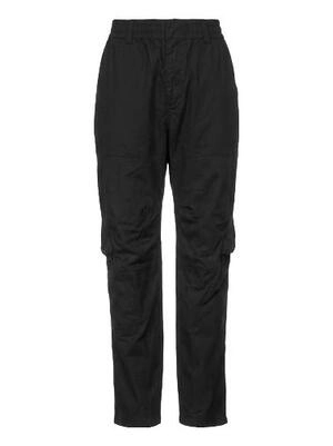 DIESEL® Pants Size Polyester, Cotton - Black