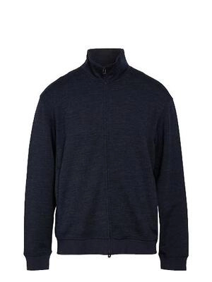 Emporio Armani Sweatshirt Size Virgin Wool, Cotton, Polyester - Navy