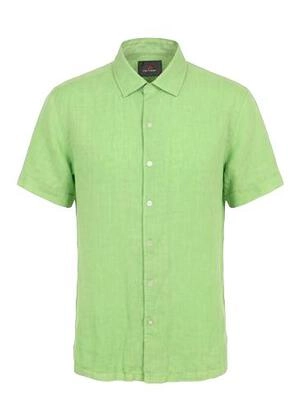 Peuterey Shirt Size Linen - Green
