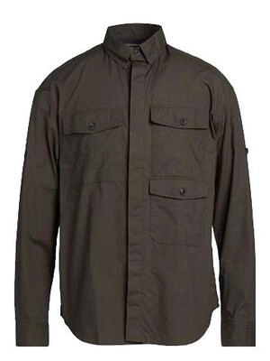 Emporio Armani Shirt Charcoal Size Cotton - Grey