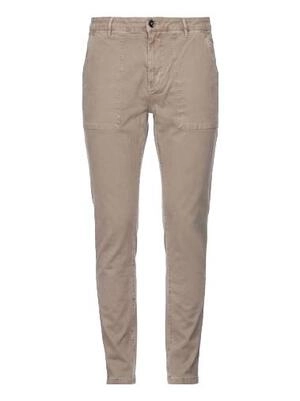 MOORER Man Pants Navy Size 32 Cotton, Lycra, Elastane Taupe