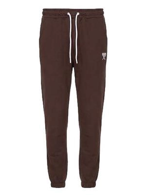 BERNA Man Pants Red Size M Cotton, Polyester Brown