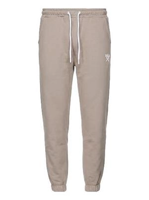 BERNA Man Pants Red Size M Cotton, Polyester Grey