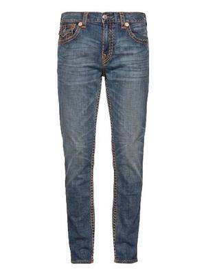 True Religion Jeans Size Cotton, Polyester, Viscose, Elastane - Blue