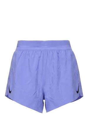 Nike Shorts & Bermuda Shorts Pastel Size Polyester, Elastane - Blue