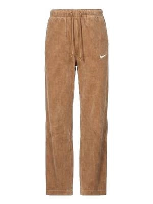 Nike Pants Light Brown Size Cotton, Polyester, Elastane - Beige