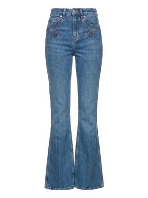 Maje Jeans Size Cotton, Elastane - Blue