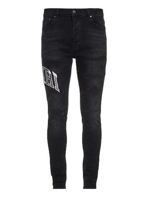AMIRI Man Jeans Black Size 30 Cotton