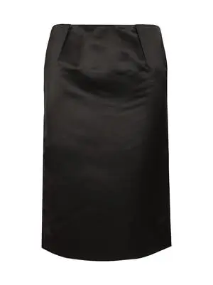 TOTEME Duchess Pencil Skirt - Black