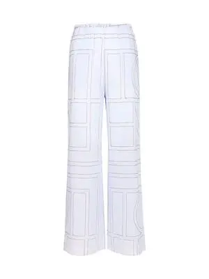 TOTEME Pajama Pants - Blue