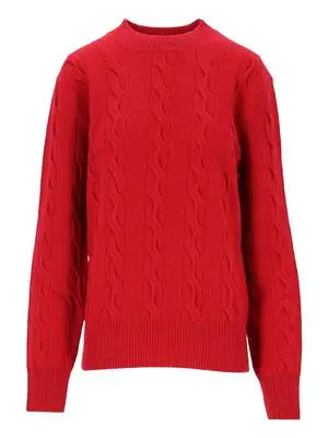 AMI Ami Women Cable-Knit Sweater
