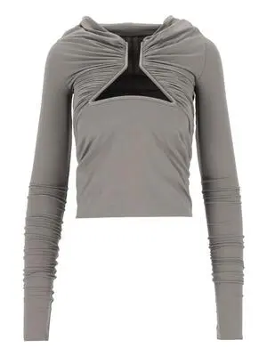 RICK OWENS Rick Owens Women Prong Long-Sleeve Top