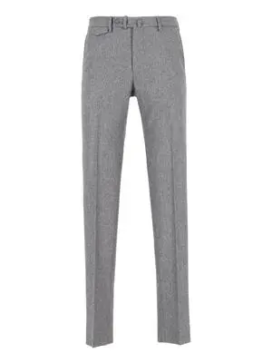 TAGLIATORE Tagliatore Men 100S Wool Tag Trousers