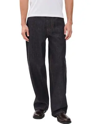 AMI Paris Baggy Fit Jeans - Indigo
