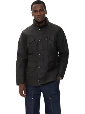 Barbour Sapper Wax Jacket - Olive/classic
