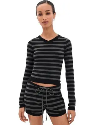 Lioness Barbie Stripe Top - Forest Stripe
