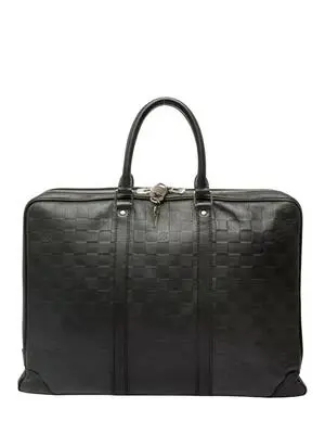 LOUIS VUITTON 2011 Damier Infini Porte-documents Voyage Business Bag - Black