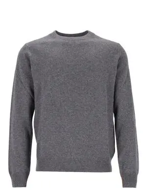 Paul Smith Paul Smith Men Cashmere Crew-Neck Sweater Gray
