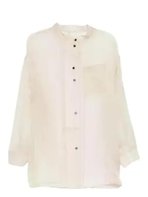 YEAREAST Sheer Panelled Shirt
