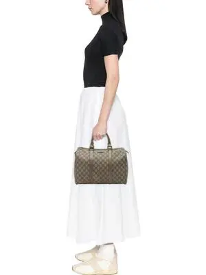 Gucci 2016-2026 Medium Gg Supreme Joy Boston Bag - Neutrals