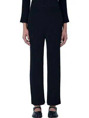 Issey Miyake Pleated Trousers - Black