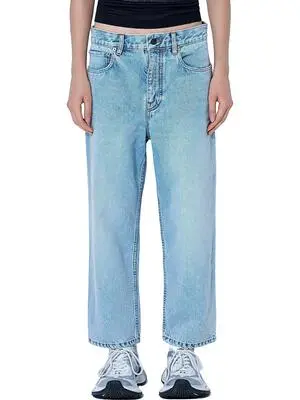 BALENCIAGA Balenciaga Women Straight-Leg Denim Jeans