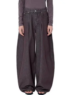 Jacquemus Le De-nîmes Ovalo Jeans - Brown