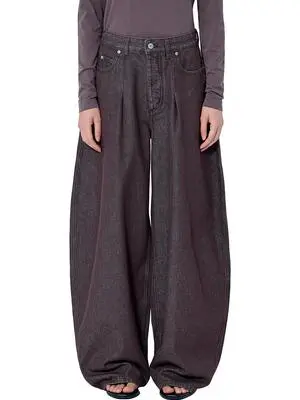 Jacquemus Le De-nîmes Ovalo Jeans - Brown