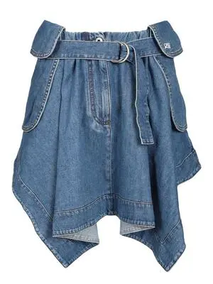 Loewe Denim Cargo Skirt - Blue