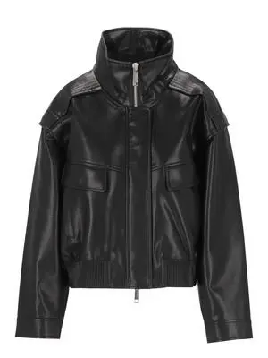SELF-PORTRAIT Bomber Jacket - Black
