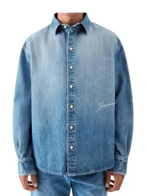 Jacquemus Single-breasted Shirt - Blue