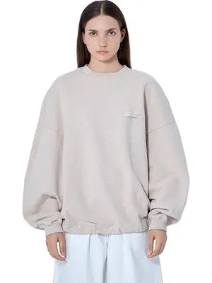 Jacquemus Jacquemus Women Le Ruban Sweatshirt Cream