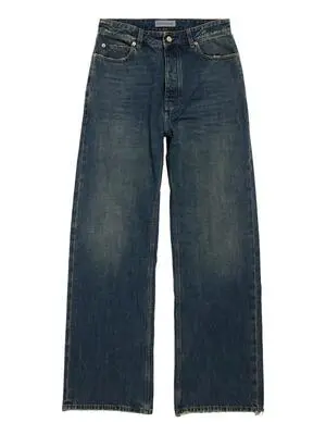Balenciaga Regular Fit Jeans - Blue